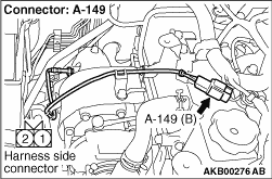 Code No. P0546: No. 1 exhaust gas temperature sensor Circuit High Input ...