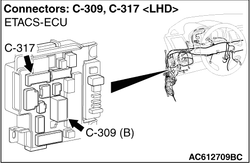 Code No.C1541 Power supply voltage abnormality (low voltage ...