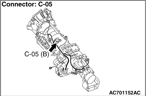 Code No.P1770 (P0705): Inhibitor switch system | Mitsubishi PAJERO 4G ...
